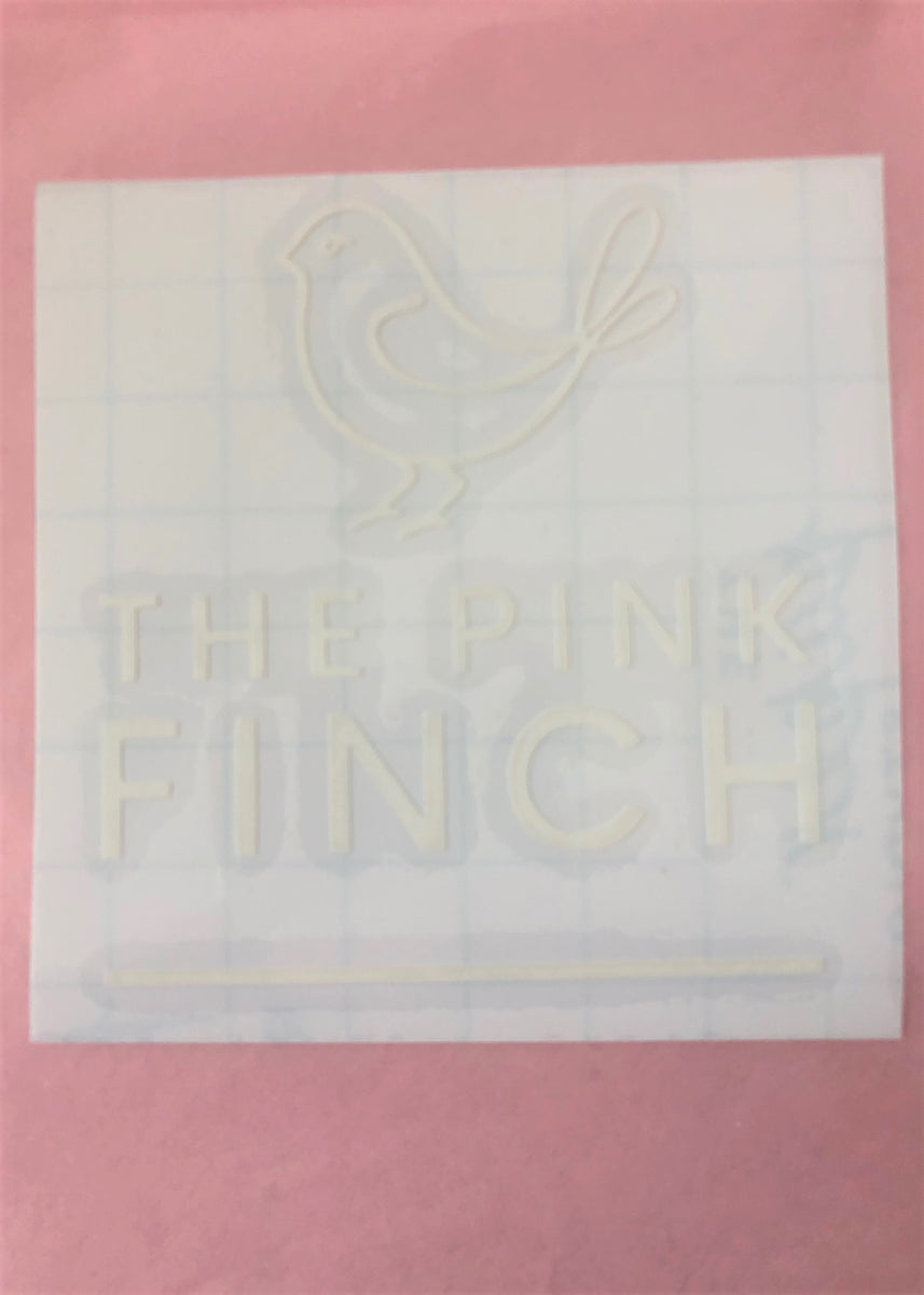 PF Logo Decal – The Pink Finch